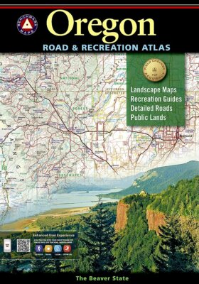 Oregon Benchmark Road & Recreation Atlas by National Geographic Maps ...