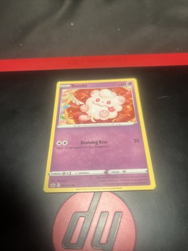 Swirlix 067/198 Chilling Reign Common Psychic Pokemon TCG Trading Card ...