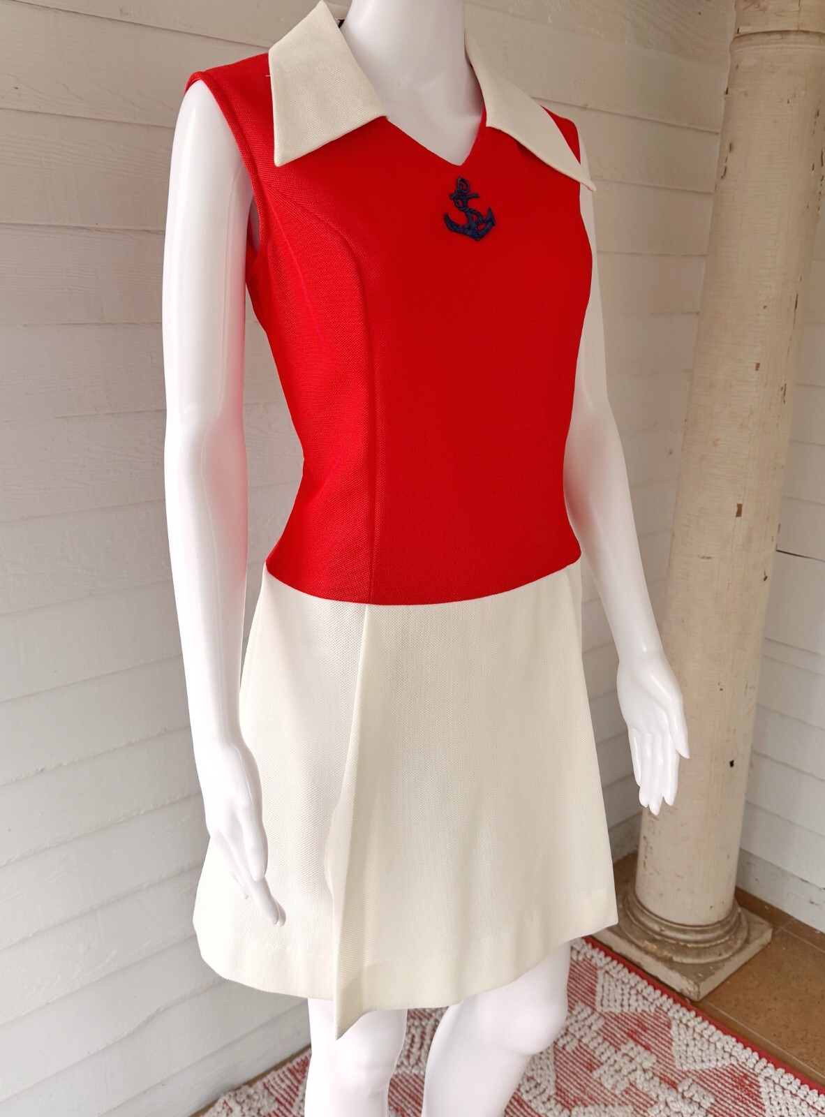 Vintage 60's Era Nautical Romper Cos Cob SZ 6/8 Mint Condition | eBay