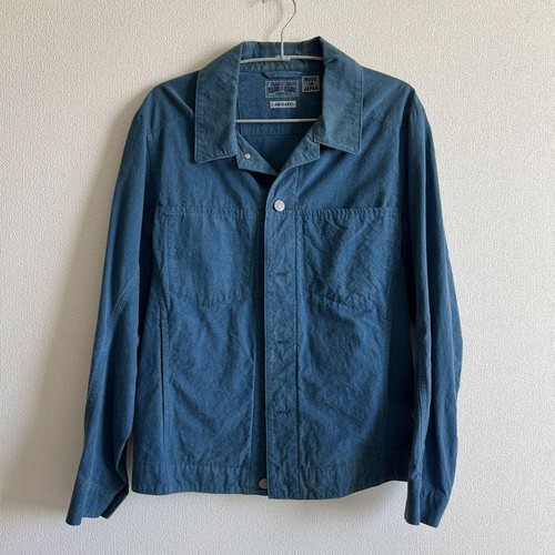 Blue Japan Indigo Jacket Size 2 Made In | eBay