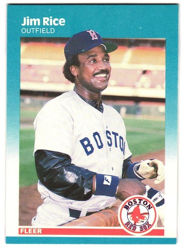 Jim Rice 1987 Fleer Boston Red Sox Card # 41 | eBay
