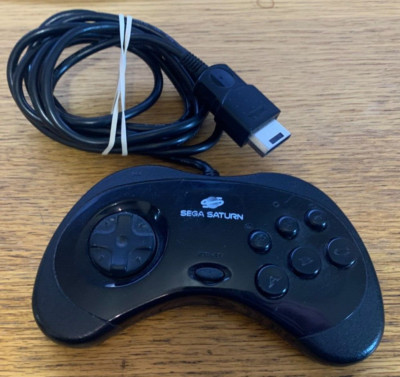 Sega Saturn Original Controller Gamepad MK-80116 Remote Control Black ...