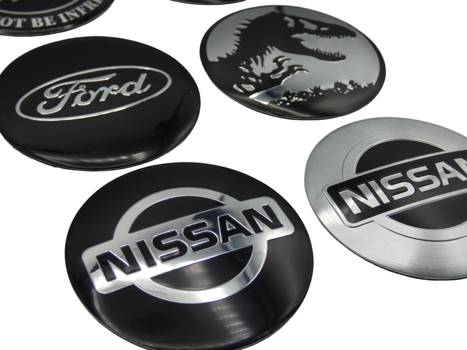 1 Set Wheel Center Cap Decal Emblem Stickers 56mm / 2.20" CHOOSE YOUR ...