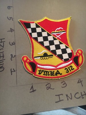USMC US Marine Corps VMFA 312 Squadron Patch 5/6/25 | eBay