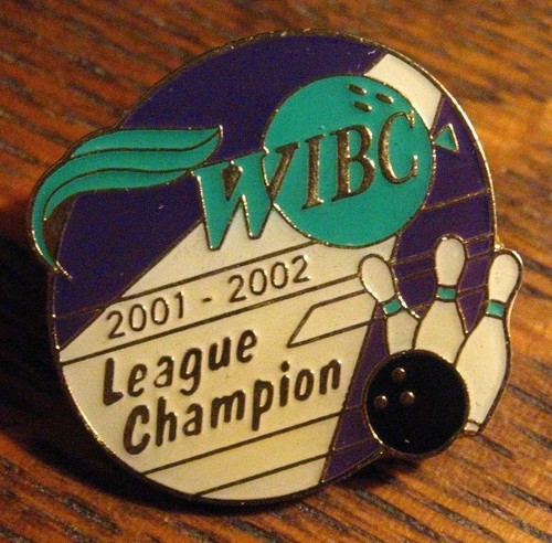 WIBC Bowler Lapel Pin - Vintage 2001 Women's International Bowling ...