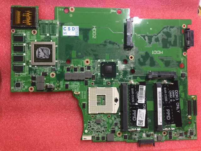 Genuine Dell XPS 17 L702x Motherboard NVIDIA GeForce GT 550m JJVYM ...