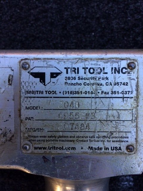 Tri Tool Pneumatic Pipe Beveller 204B | eBay UK