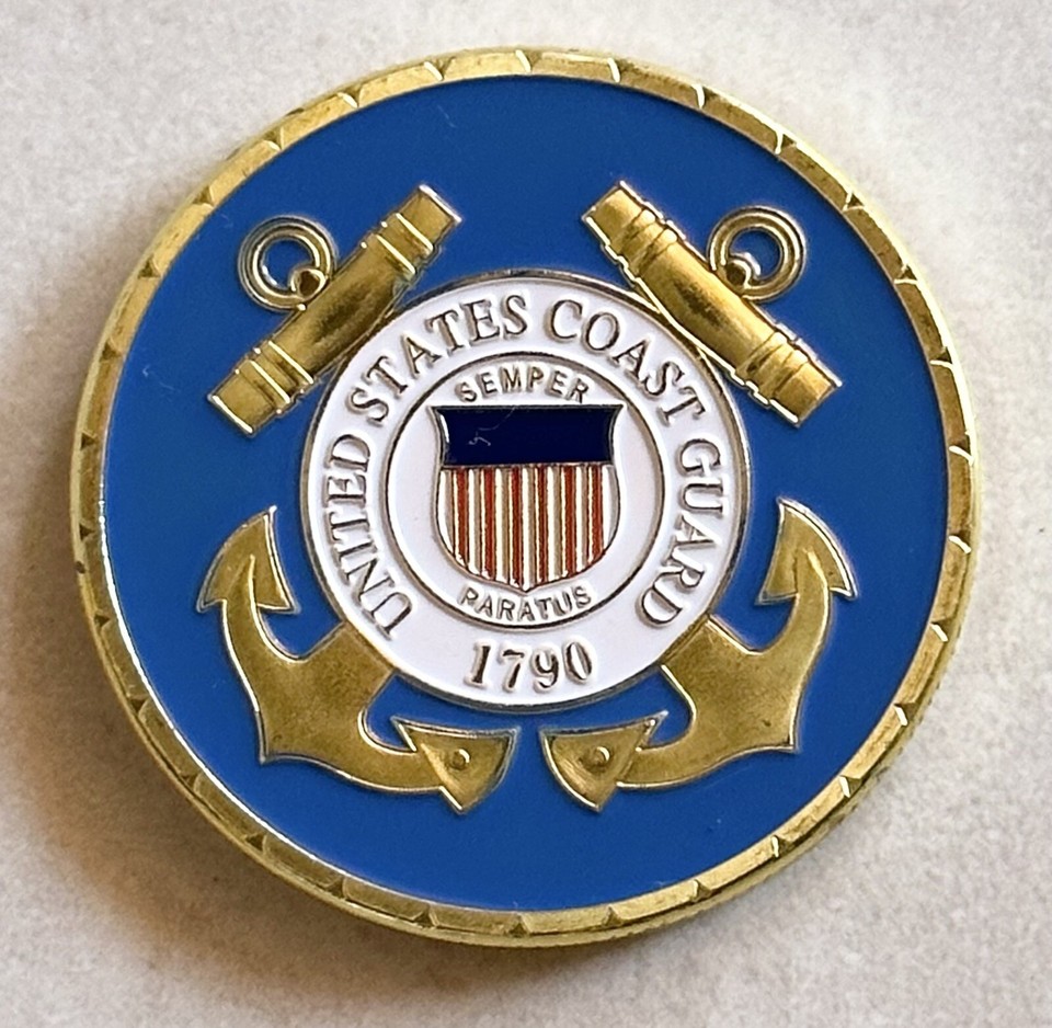 Coast Guard RESERVE Challenge Coin USCG-US Coast Guard | eBay