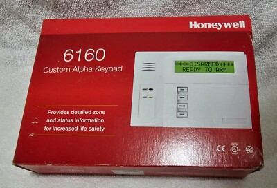 Honeywell / Ademco 6160 Custom Alpha Integrated Keypad (BRAND NEW ...