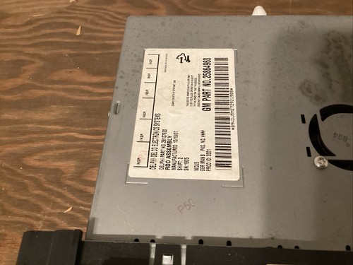 Delphi Delco Electronics Systems Car Radio 28107620, GM Part 25864960 ...