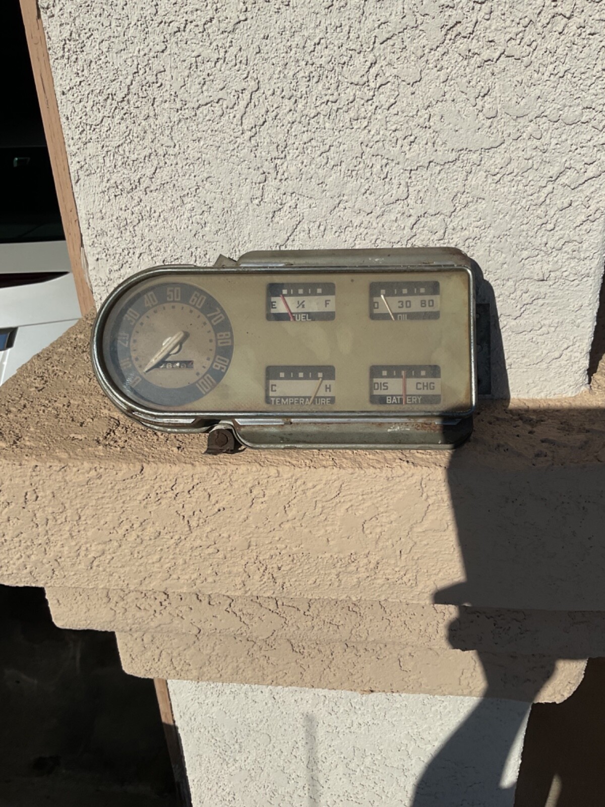 1948-1950 Ford F-1 Truck Instrument Cluster Gauge Panel Dash Pickup F2 ...