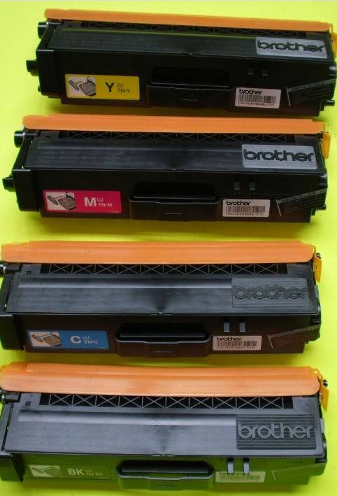 4 X Genuine Brother Color Toner Cartridges HL-L8250 HL-L8350 MFC-L8600 ...