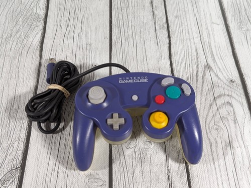 Official Nintendo GameCube Controller Indigo Purple & Clear Back | eBay