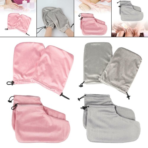 Paraffin Wax Mitts for Hand and Feet Moisturizing Cotton Glove Foot SPA ...