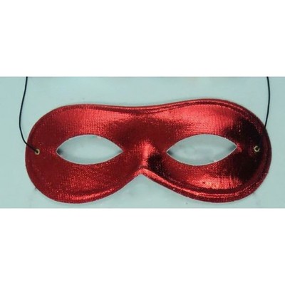 DOMINO SHAPE CLOTH EYE MASK IN RED COLOUR FOR FANCY DRESS | eBay.de