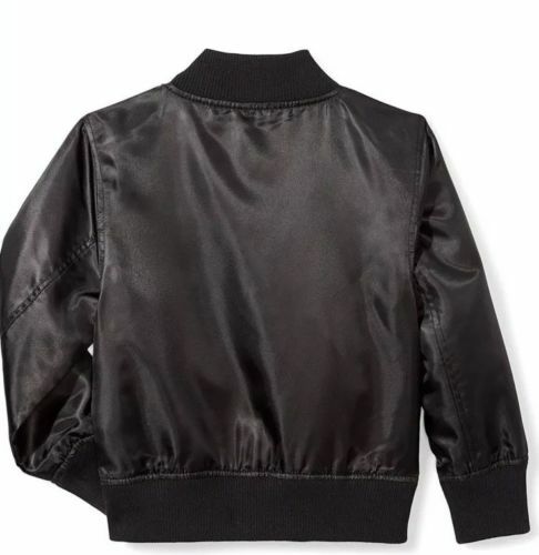 NEW NWT Starter Girls Lightweight Black Bomber Jacket Size Large | eBay