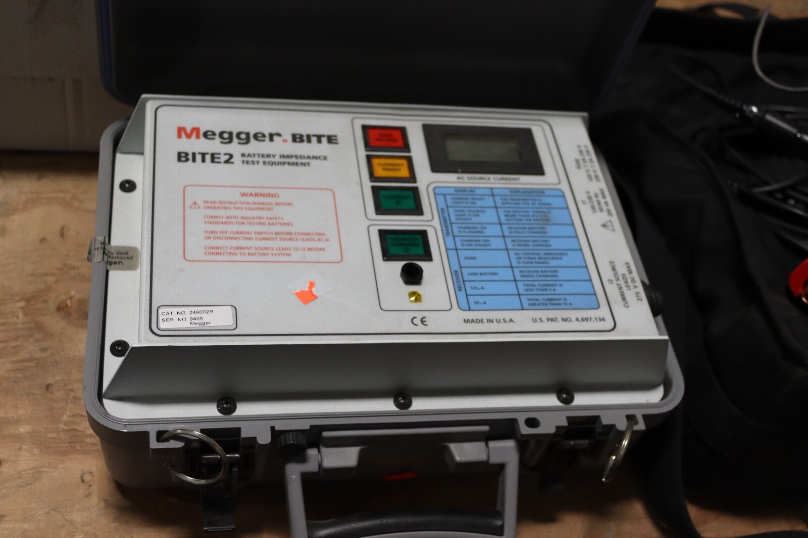 Megger BITE Battery Impedance Test Equipment | eBay