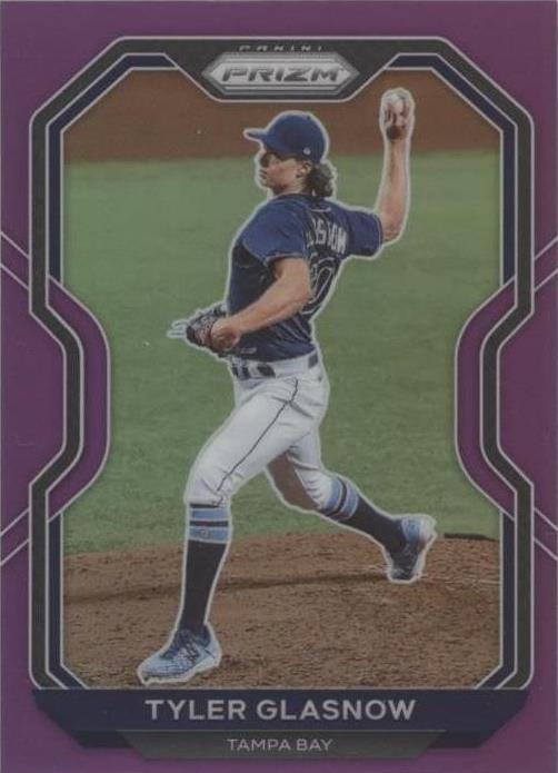 2021 Panini Prizm - Tier II Tyler Glasnow #134 Purple Prizm for sale ...