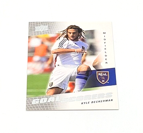 2008 Upper Deck Goal Scorers MLS Kyle Beckerman Real Salt Lake #GS-26 ...