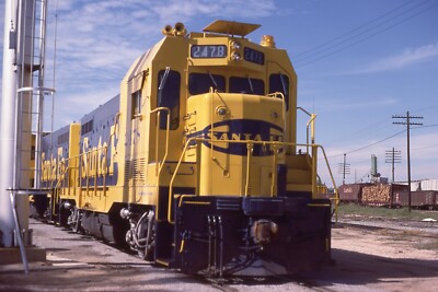 MS Original Slide ATSF Santa Fe CF7 #2478 - Longview TX 1980 | eBay