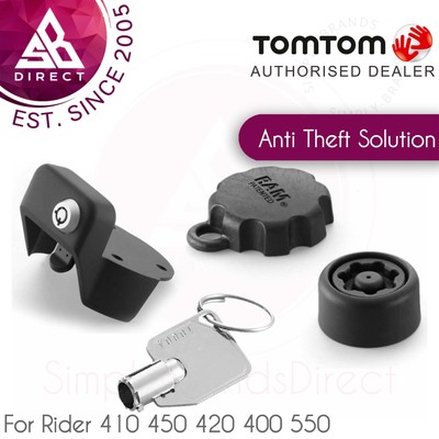 Tomtom Anti Theft Solution│Sat Nav Mount Security Lock│Rider 410 450 ...