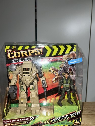 Lanard The Corps! Elite Exo Battle Suit Super Mech Armor "Brody" Action Figure | eBay