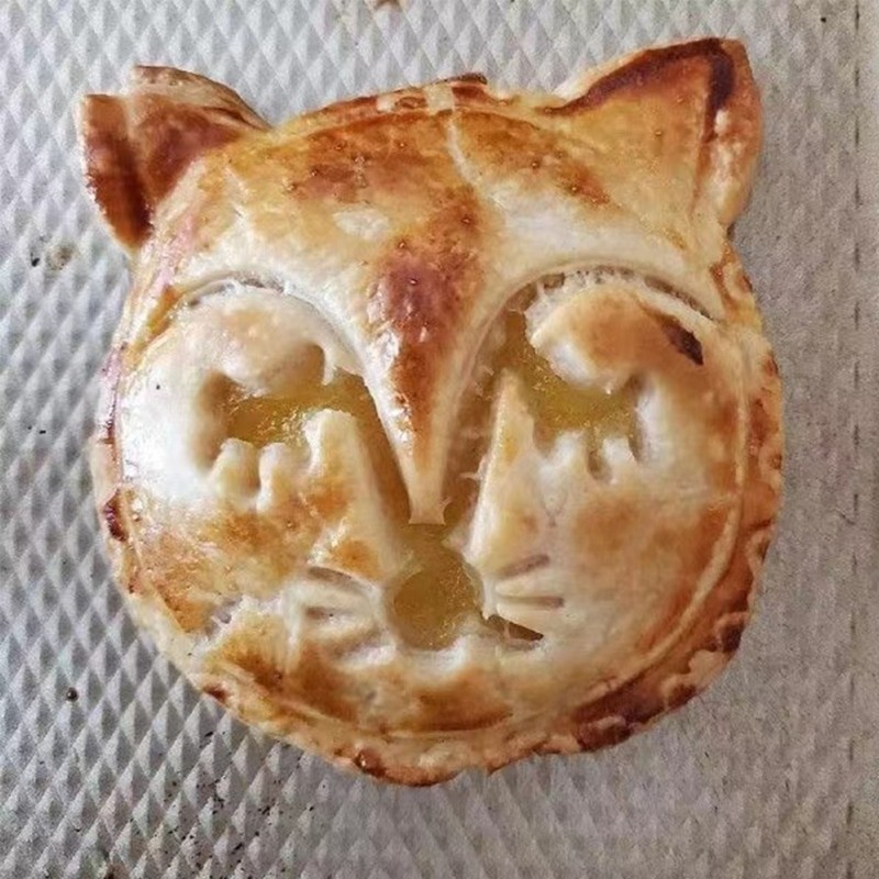 2pcs Hand Pie Molds Owl Shaped Dough Presser Pie Press Mold for Party ...