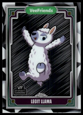 2025 Topps Chrome VeeFriends Legit Llama #62 | eBay