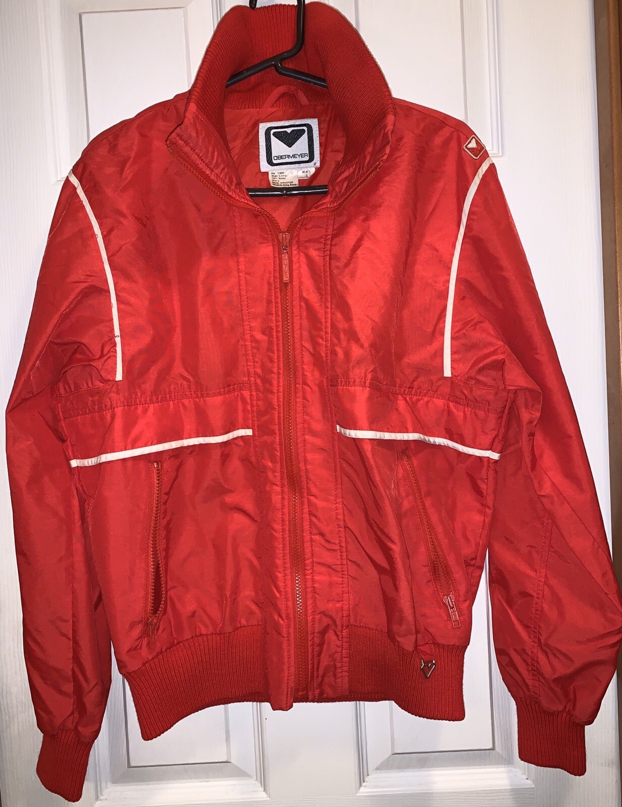 Vintage Obermeyer Jacket Men's Small Red Great Shape! | eBay