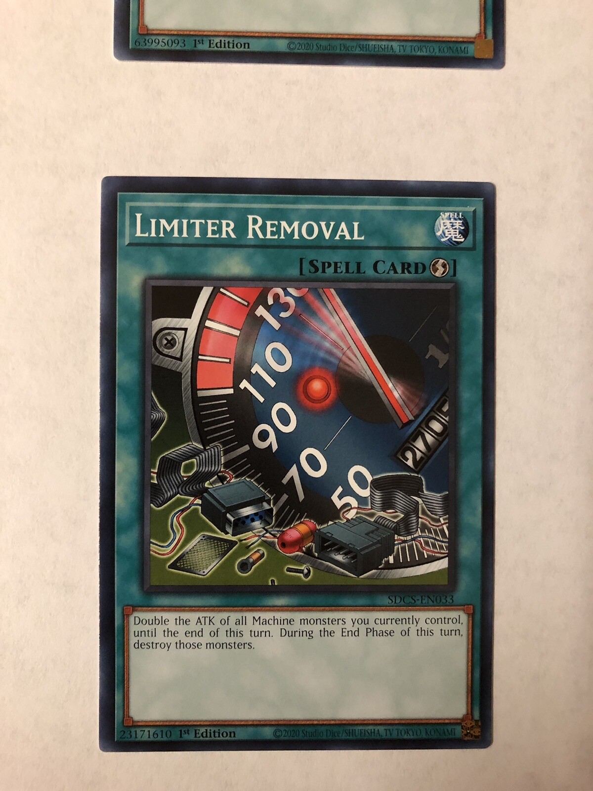 Limiter Removal SDCS-EN033 Yu-Gi-Oh! Card NM 1st Edition | eBay