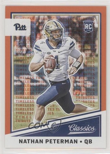 2017 Classics Rookies Timeless Tributes Orange /25 Nathan Peterman ...