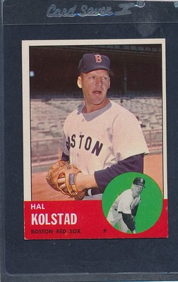 1963 Topps #574 Hal Kolstad Red Sox EX/MT 63T574-90416-5 | eBay