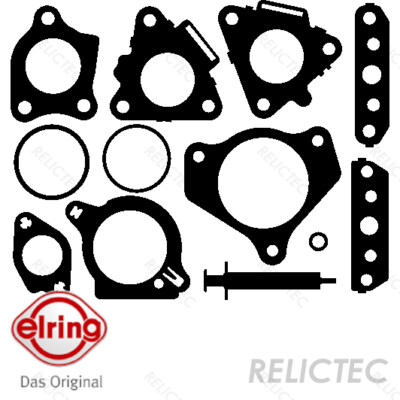 Turbocharger Mounting Gasket Kit for MB Freightliner Dodge Jeep ...