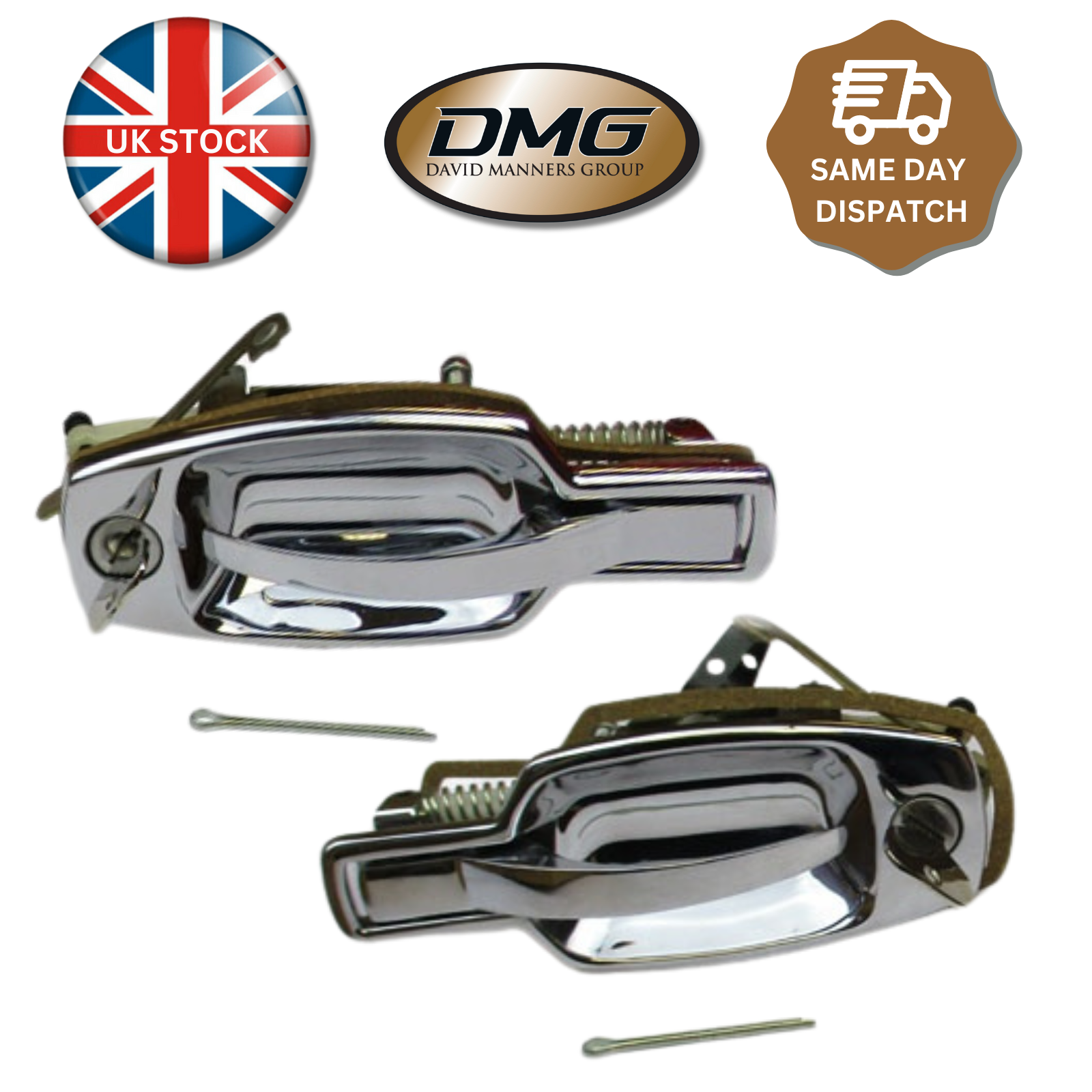 Triumph Spitfire MK4 1500 / GT6 MK3 Door Handles And Keys Pair of ...