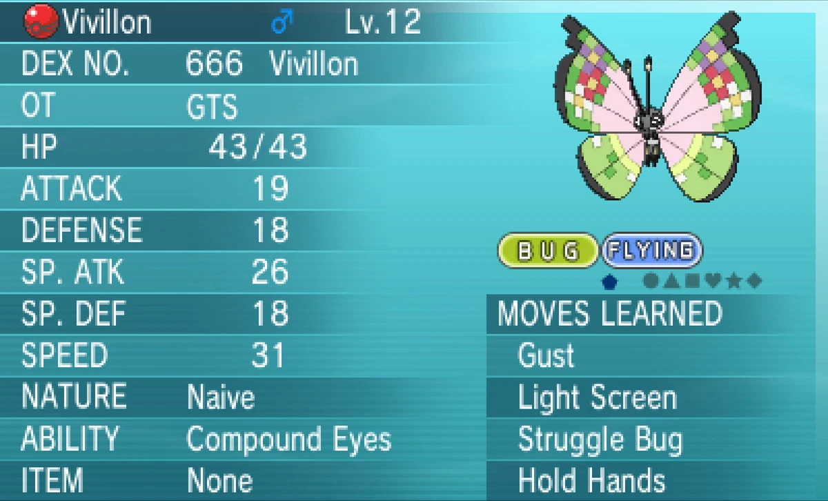 Fancy Vivillon