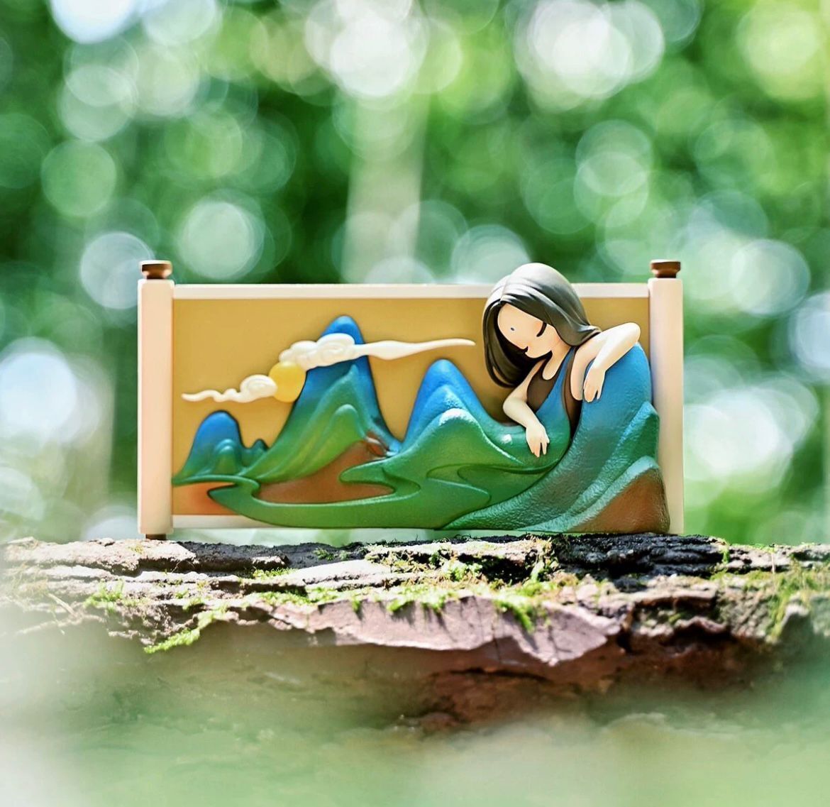 52TOYS Sleep Chinese Scrolls Series Confirmed Blind Box Figure Art Toy ...