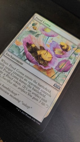 Food Coma (308) Foil Magic the Gathering card | eBay