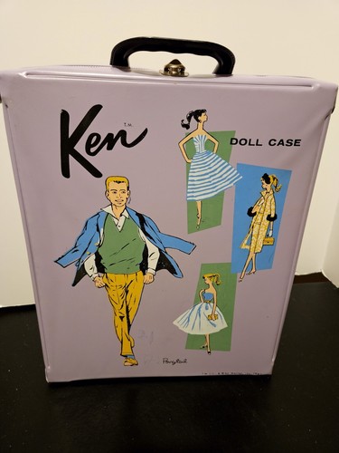 VINTAGE BARBIE KEN CARRYING CASE NEAR MINT CONDITION MATTEL PERFECT ...