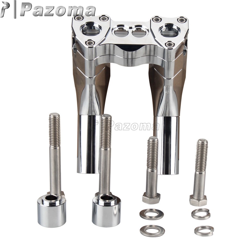 For Harley Breakout FXBR/FXBRS Chrome 1.5" Pullback Style Handlebar ...