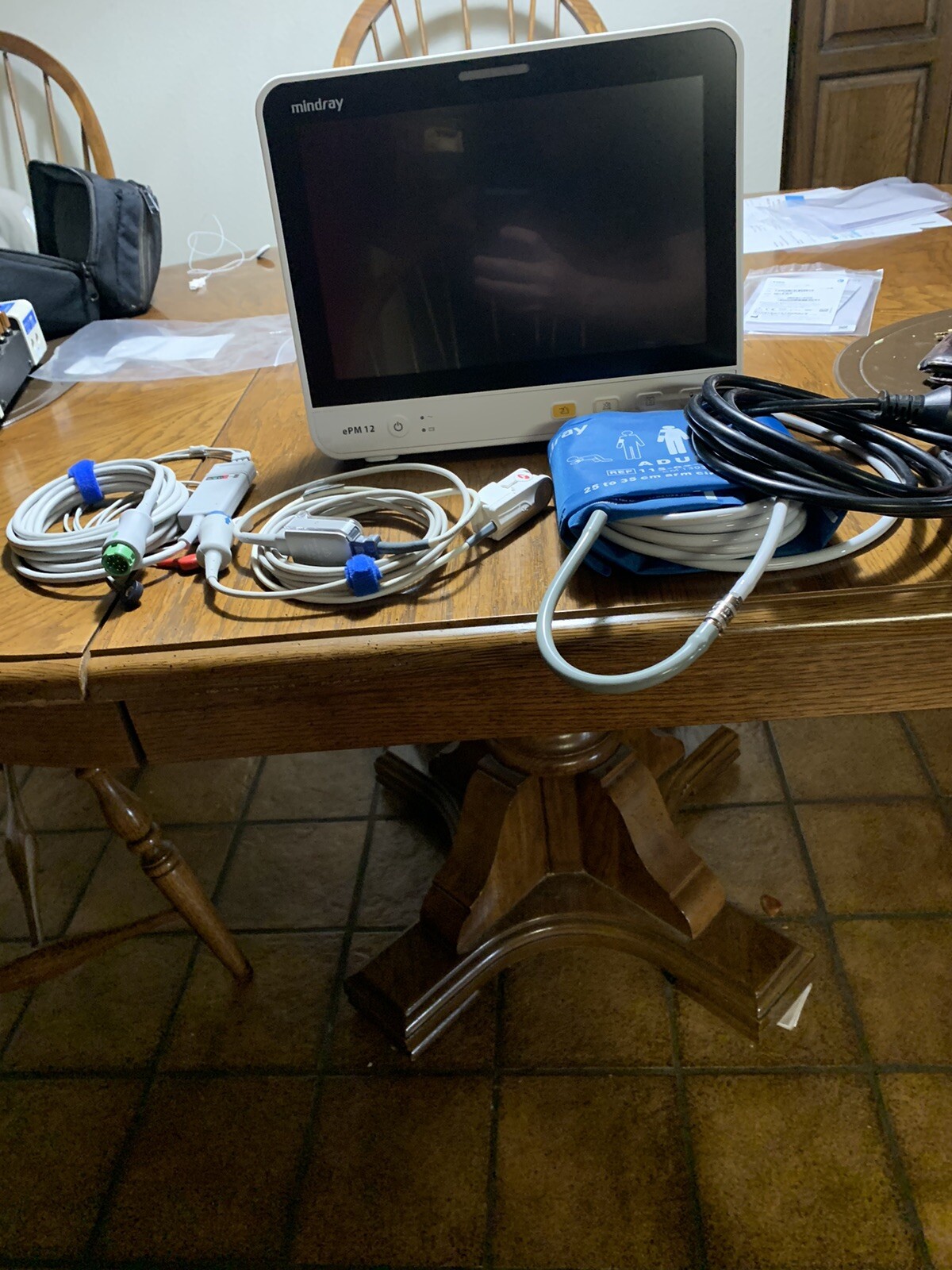 Mindray ePM 12 w/ Cables,, Nellcor SPO2 | eBay