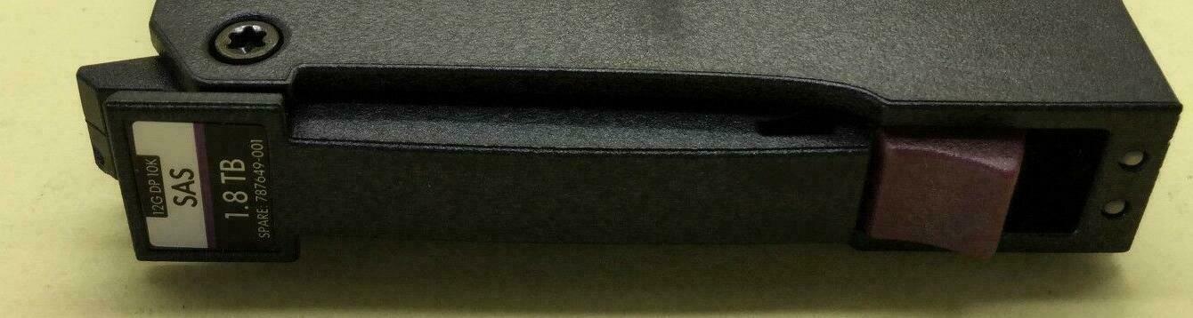 NEW J9F49A 787649-001 HPE MSA 1.8TB 2.5" SAS 10K 12G SFF BC HDD Hard ...