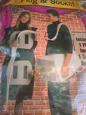 Plug & Socket Couples Costume, Adult One Size - New 791249721206 | eBay