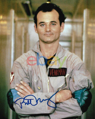 BILL MURRAY SIGNED AUTOGRAPHED 8X10 PHOTO GHOSTBUSTERS CADDYSHACK ...