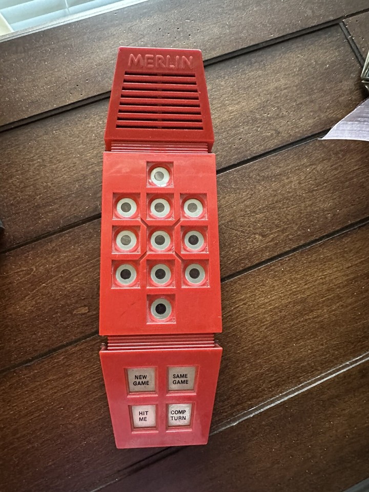 Merlin Electronic Wizard 1978 Parker Brothers Vintage Hand Held Game | eBay