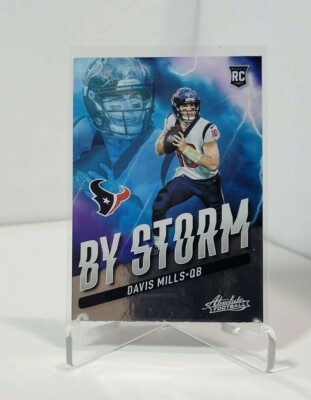 DAVIS MILLS 2021 Absolute By Storm BST-19 RC NFL Football Texans Rookie ...