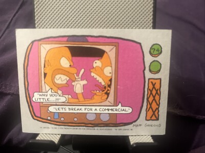 #74 Why You Little...!!! - The Simpsons - 1990 Topps Trading Card | eBay