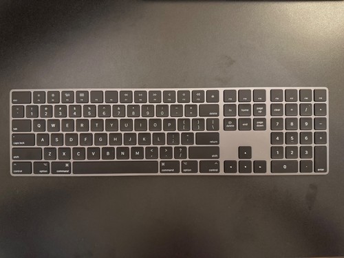 Apple Magic Keyboard with Numeric Keypad - Space Gray (MRMH2LL/A) | eBay