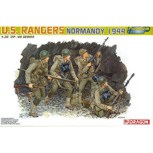 U.S. RANGERS (NORMANDY 1944) KIT 1:35 Dragon Kit Figure Militari ...
