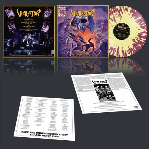 VIOLATOR - ANNIHILATION PROCESS, 2024 EU SPLATTER vinyl LP, 300 COPIES! THRASH | eBay