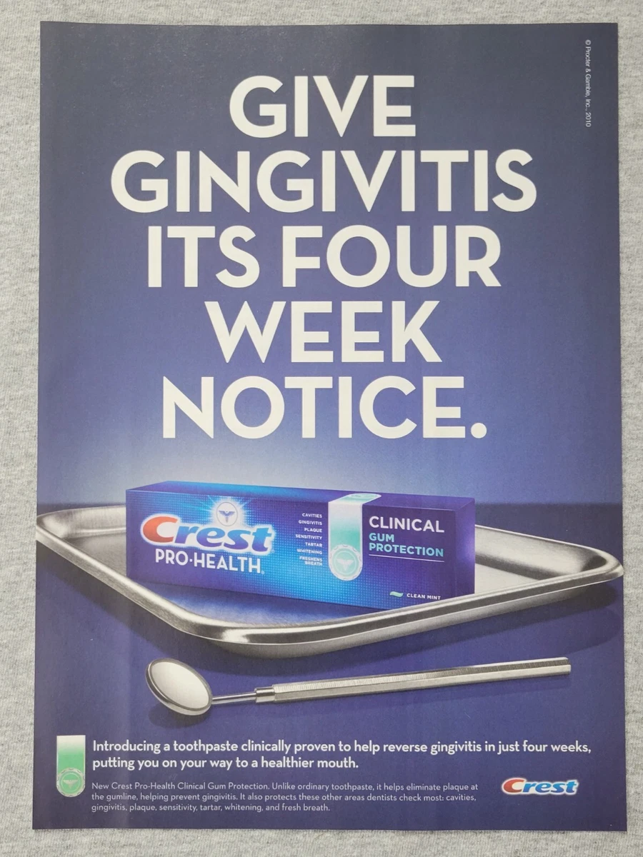 Crest Toothpaste Advertisement